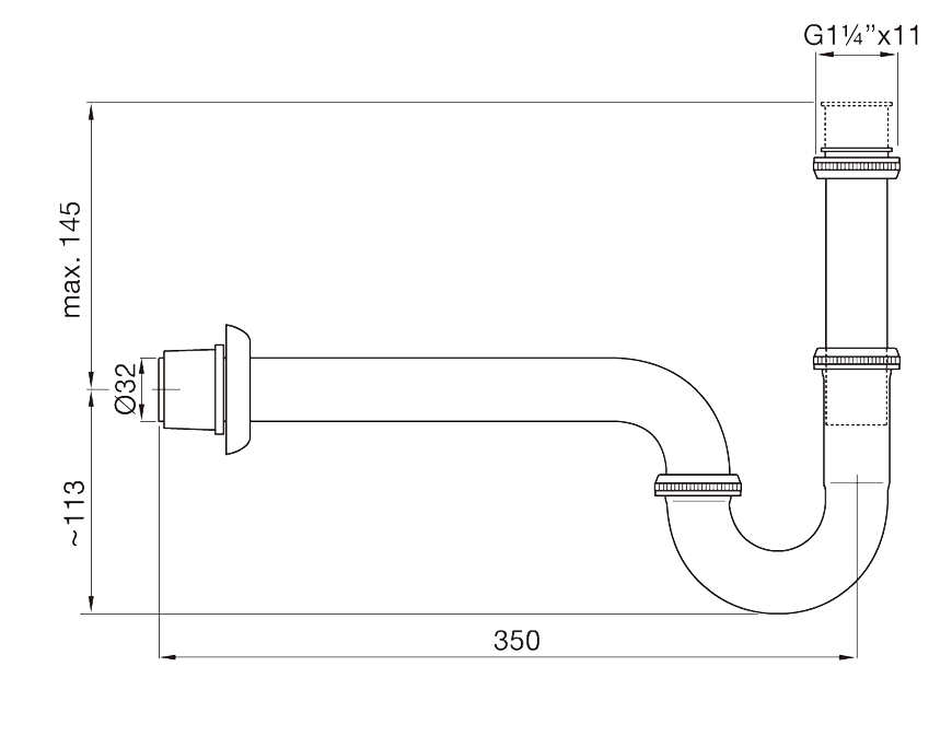 0242.02 – Descarga con sifón para lavatorio – FV – Grifería de alta ...