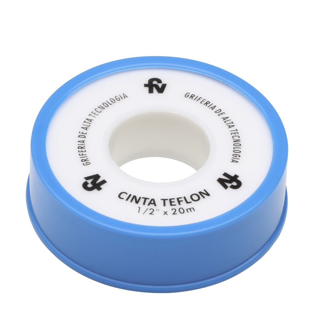 TEFLON-19-40 – Cinta de teflón de 19 mm x 40 metros – FV – Grifería de ...